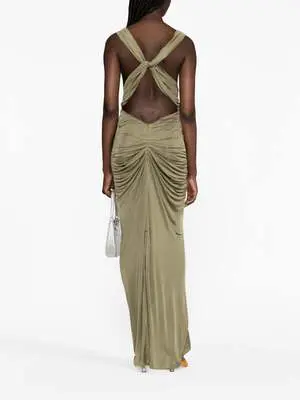 Gauge81 Ina Draped Maxi Dress