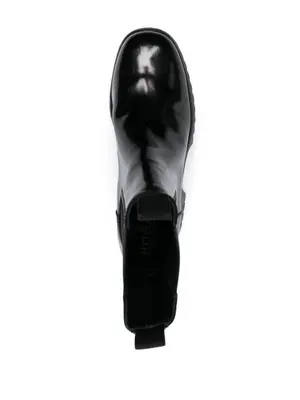 Hogan H-stripes Wedge Chelsea Boots