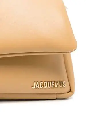 Jacquemus Le Bambimou Leather Shoulder Bag - Neutrals