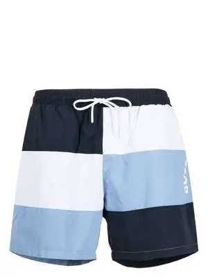BOSS Court Colourblock Swim Shorts - Blue