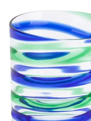 CARLO MORETTI Striped Drinking Glass