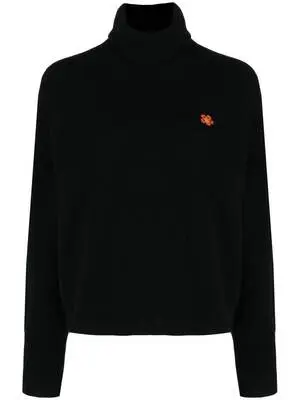 Kenzo Boke Flower-patch Wool Jumper