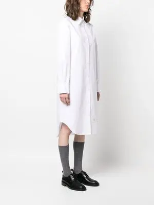 Thom Browne Long Sleeve Shirt Dress