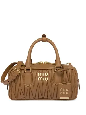 Miu Miu Arcadie Matelassé Nappa Leather Bag