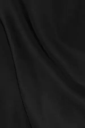 Givenchy Draped Embellished Twill Mini Dress