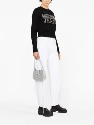 Moschino Rhinestone-embellished Jumper