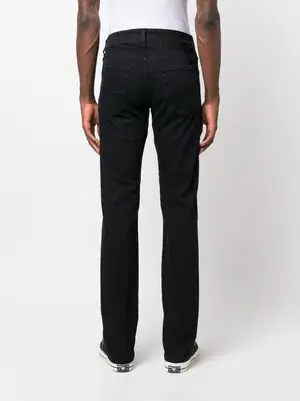 Jacob Cohen Mid-rise Slim-fit Jeans - Black