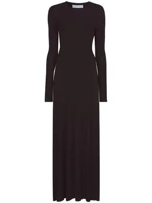 Proenza Schouler White Label Open-back Jersey Maxi Dress