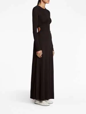 Proenza Schouler White Label Open-back Jersey Maxi Dress