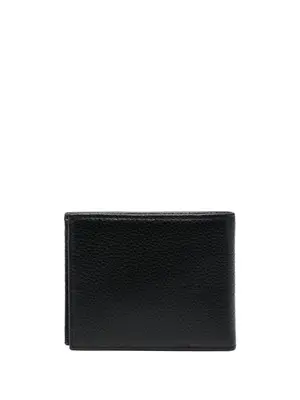 Versace Logo-plaque Leather Wallet