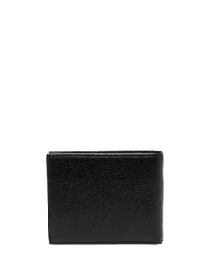 Versace Logo-plaque Leather Wallet