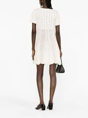 Viktor & Rolf Short Sleeve Knit Minidress