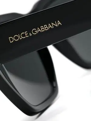 Dolce & Gabbana Logo Lettering Square Sunglasses
