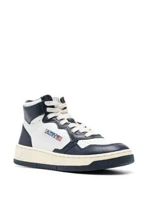 AUTRY High-top Lace-up Sneakers - White