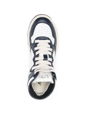 AUTRY High-top Lace-up Sneakers - White
