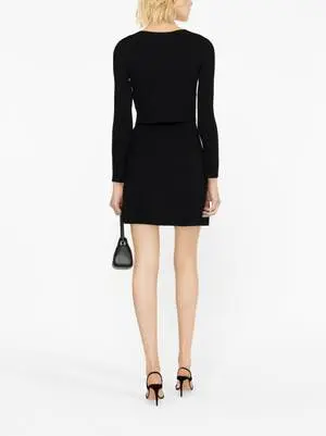 Maje 2-in-1 Ribbed-knit Minidress Set