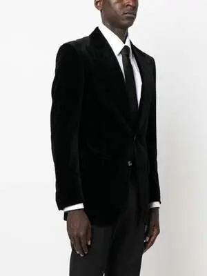 TOM FORD Velvet Single-breasted Blazer