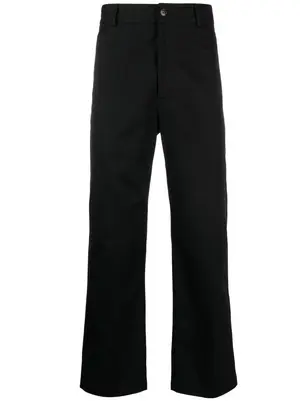 Acne Studios Straight-leg Cotton Trousers