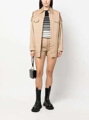 Valentino Garavani Rockstud High-waisted Shorts