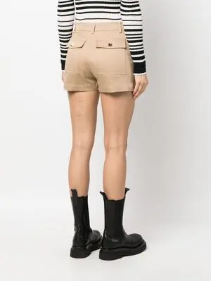 Valentino Garavani Rockstud High-waisted Shorts