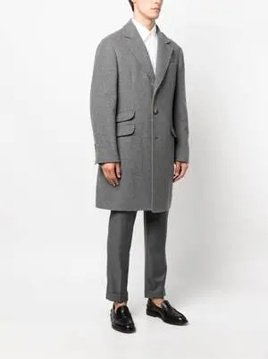 Brunello Cucinelli Button-down Single-breasted Coat