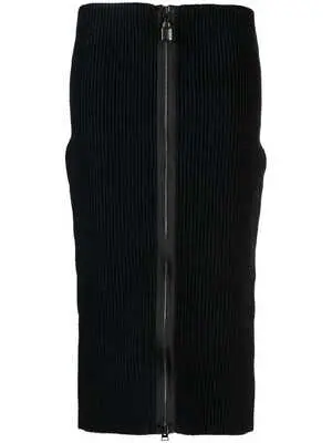 TOM FORD Ribbed Knit Pencil Skirt