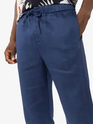 Frescobol Carioca Oscar Linen-cotton Blend Trousers