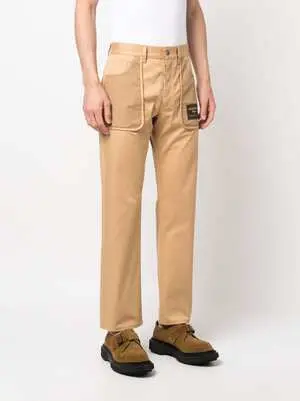 Moschino Straight-leg Cotton Trousers
