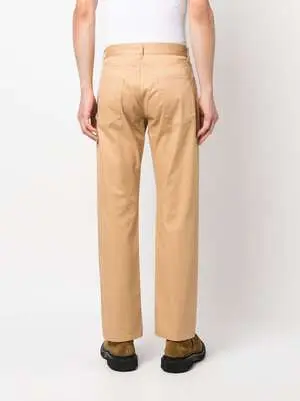 Moschino Straight-leg Cotton Trousers