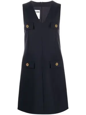 Moschino Sleeveless Tailored Dress