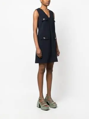 Moschino Sleeveless Tailored Dress
