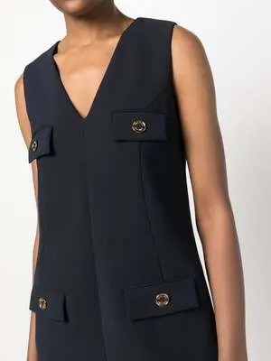 Moschino Sleeveless Tailored Dress