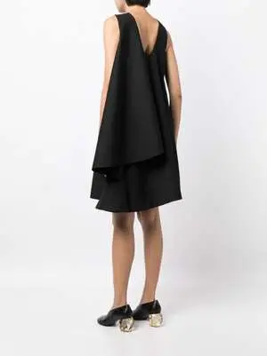 JNBY Asymmetric Sleeveless Minidress