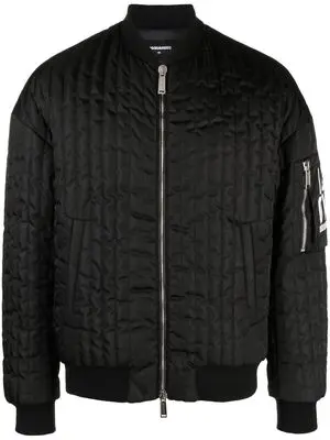 Dsquared2 Logo-patch Bomber Jacket