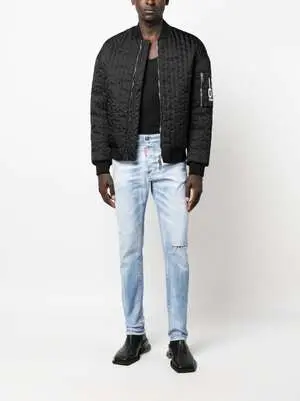 Dsquared2 Logo-patch Bomber Jacket