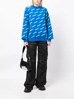 AMBUSH Logo-intarsia Jumper