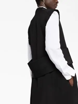 JIL SANDER Knee-length Belted Vest