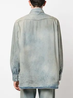 Acne Studios Distressed Denim Overshirt