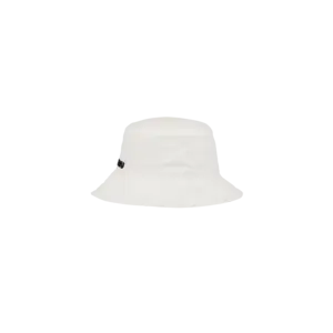 MIU MIU 刺繍ロゴ ドリル バケットハット　ホワイト Miu Miu Drill Bucket Hat - White/Black | Editorialist