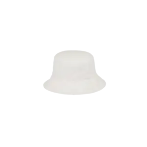 Miu Miu Drill Bucket Hat - White/Black | Editorialist
