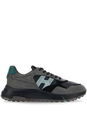 Hogan Panelled Leather Sneakers