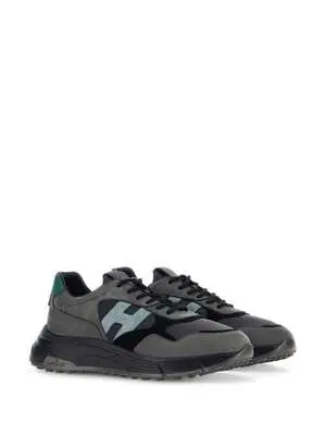 Hogan Panelled Leather Sneakers