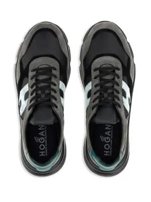 Hogan Panelled Leather Sneakers