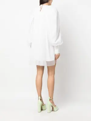 Viktor & Rolf Broderie-anglaise Puff-sleeves Dress