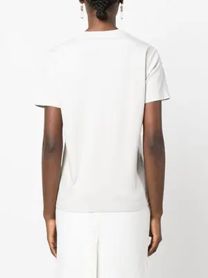 LANVIN Embroidered Logo T-shirt