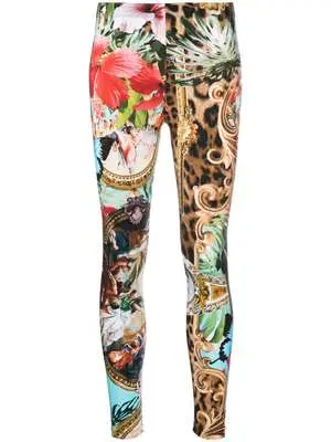Philipp Plein Floral Bottoms For Women
