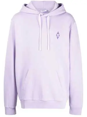 COUNTY OF MILAN Graphic-print Cotton Hoodie