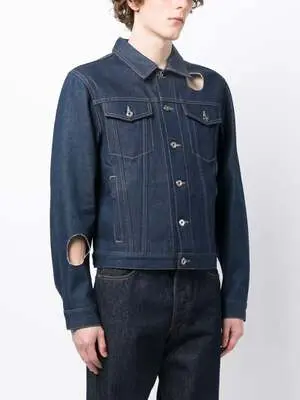 Off-White Cut-out Denim Jacket
