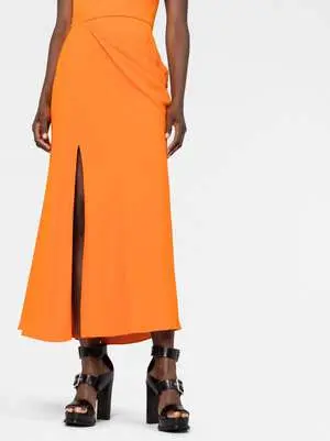 Alexander McQueen Draped Midi Dress
