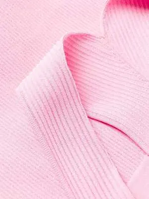 Alexander McQueen V-neck Mini Dress - Pink
